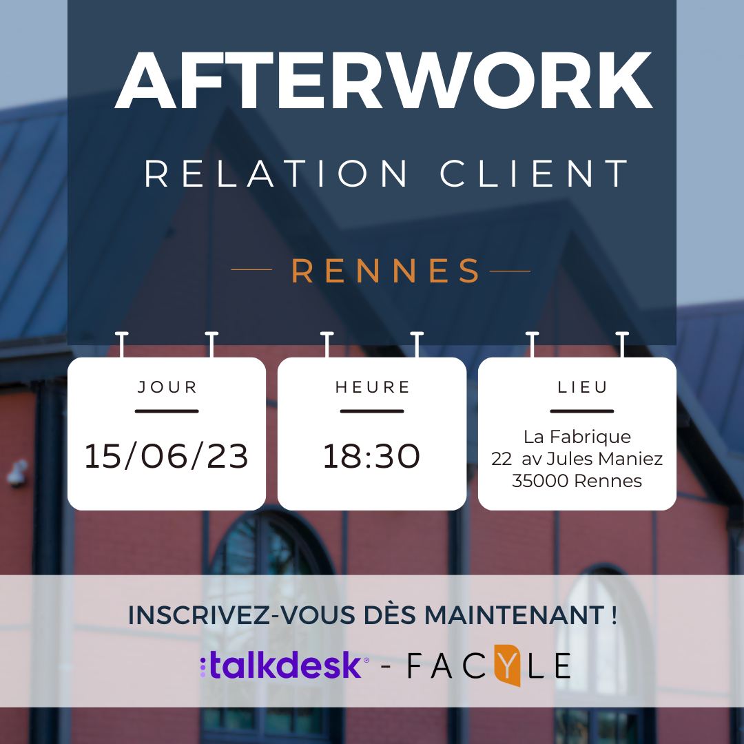 Afterwork Relation Client à Rennes - Facyle